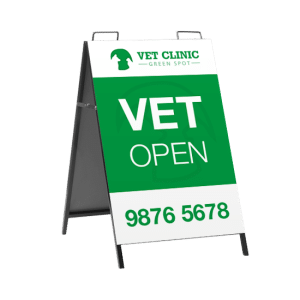 Standard A-Frame - Vet Print Australia